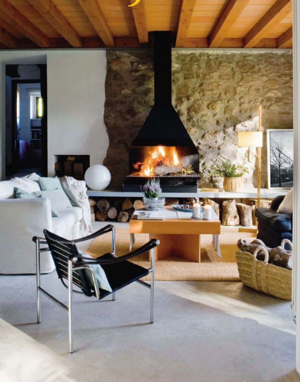 Exposed Stone Walls in Interior Design: 13 Decorating Tips and Ideas